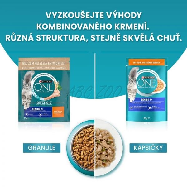 Purina ONE Bifensis Senior kura 800 g | ABC-ZOO