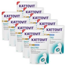 Kattovit Paté Gastro kapsička kačka 10 x 85 g | ABC-ZOO