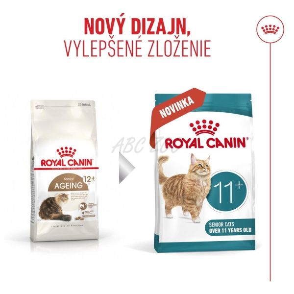 Royal Canin Ageing 11+ cat granule pre starnúce mačky staršie ako 11 ...