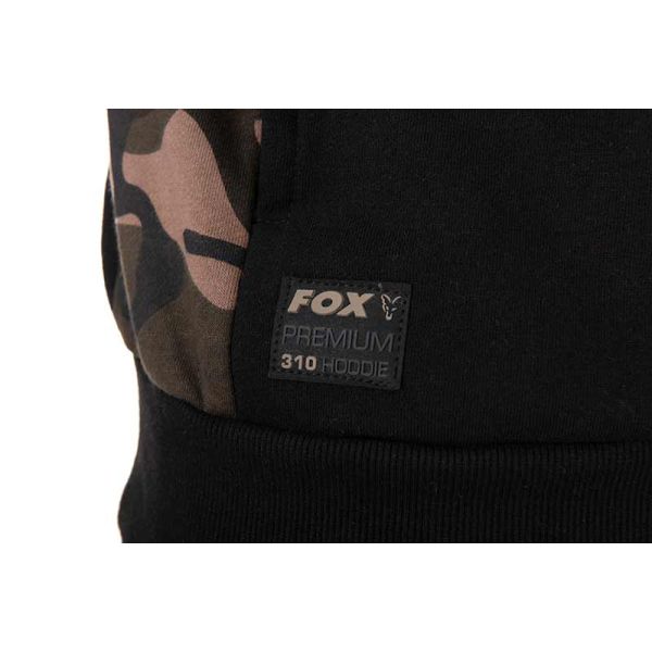 FOX Black / Camo pullover premium 310 hoodie - XXL | ABC-ZOO