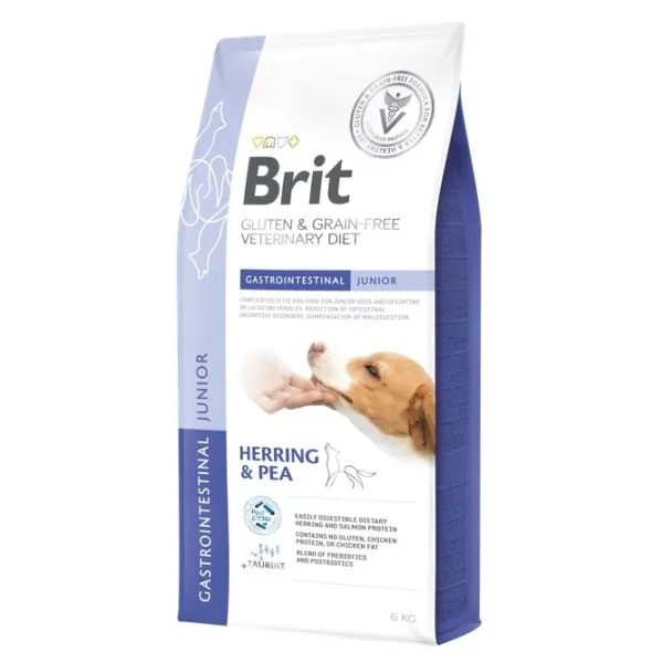 Brit Veterinary Diets GF dog Gastrointestinal Junior 6 kg | ABC-ZOO
