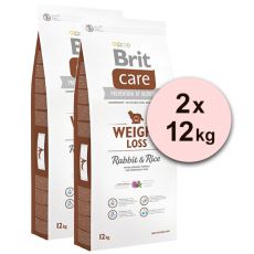 Brit Care Weight Loss - Rabbit & Rice 2 x 12kg | ABC-ZOO