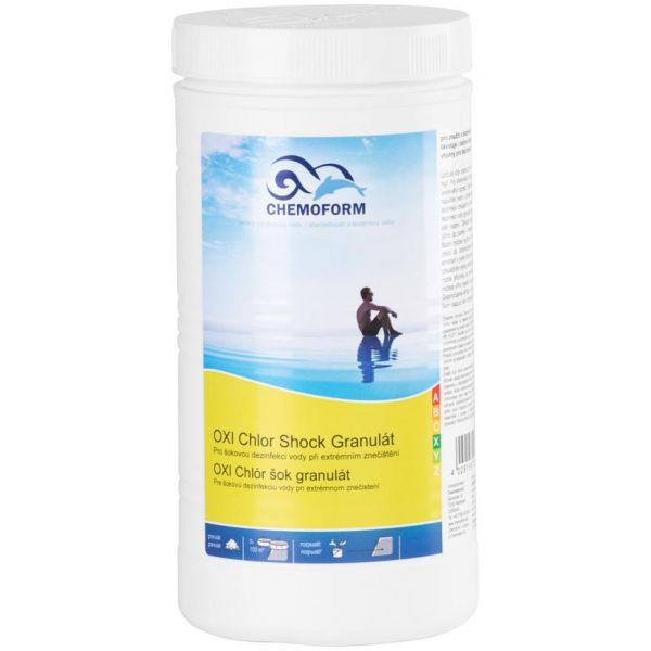 Chlór Chemoform 0513, Oxi Chlor Shock granulát, 1 kg | ABC-ZOO